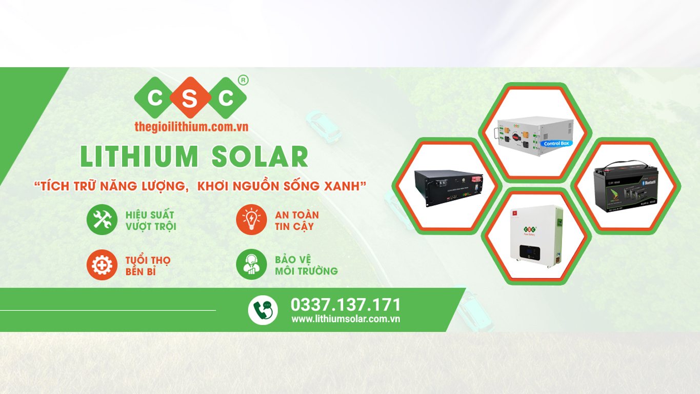 Lithium Solar™ » Pin Lithium Điện Mặt Trời Solar | Pin Lưu Trữ Hệ Thống ...